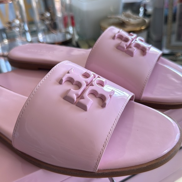 Tory Burch | Shoes | Tory Burch Baby Pink Slides | Poshmark